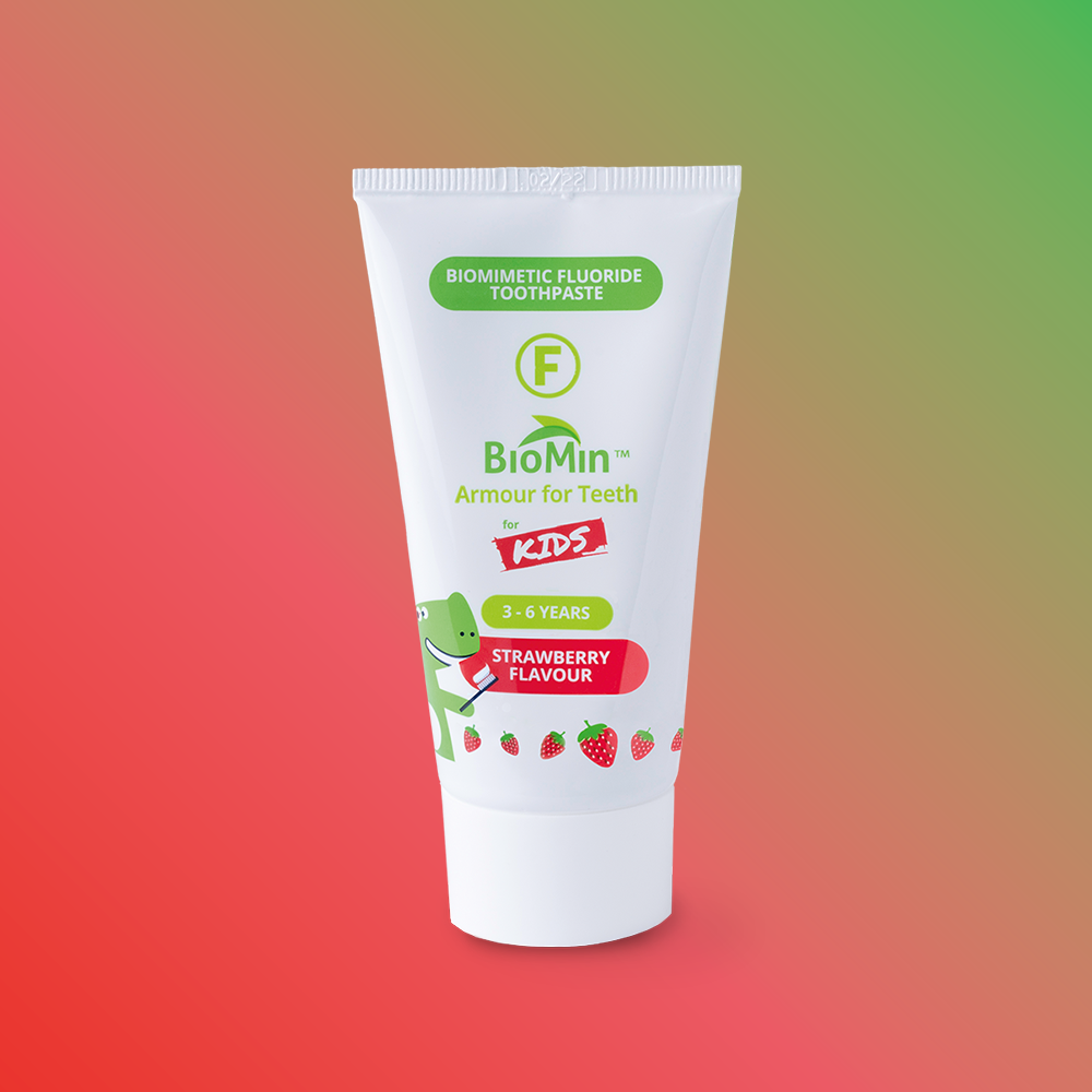 BioMin F for Kids Strawberry Toothpaste - Protect & Strengthen. 37.5ml ...